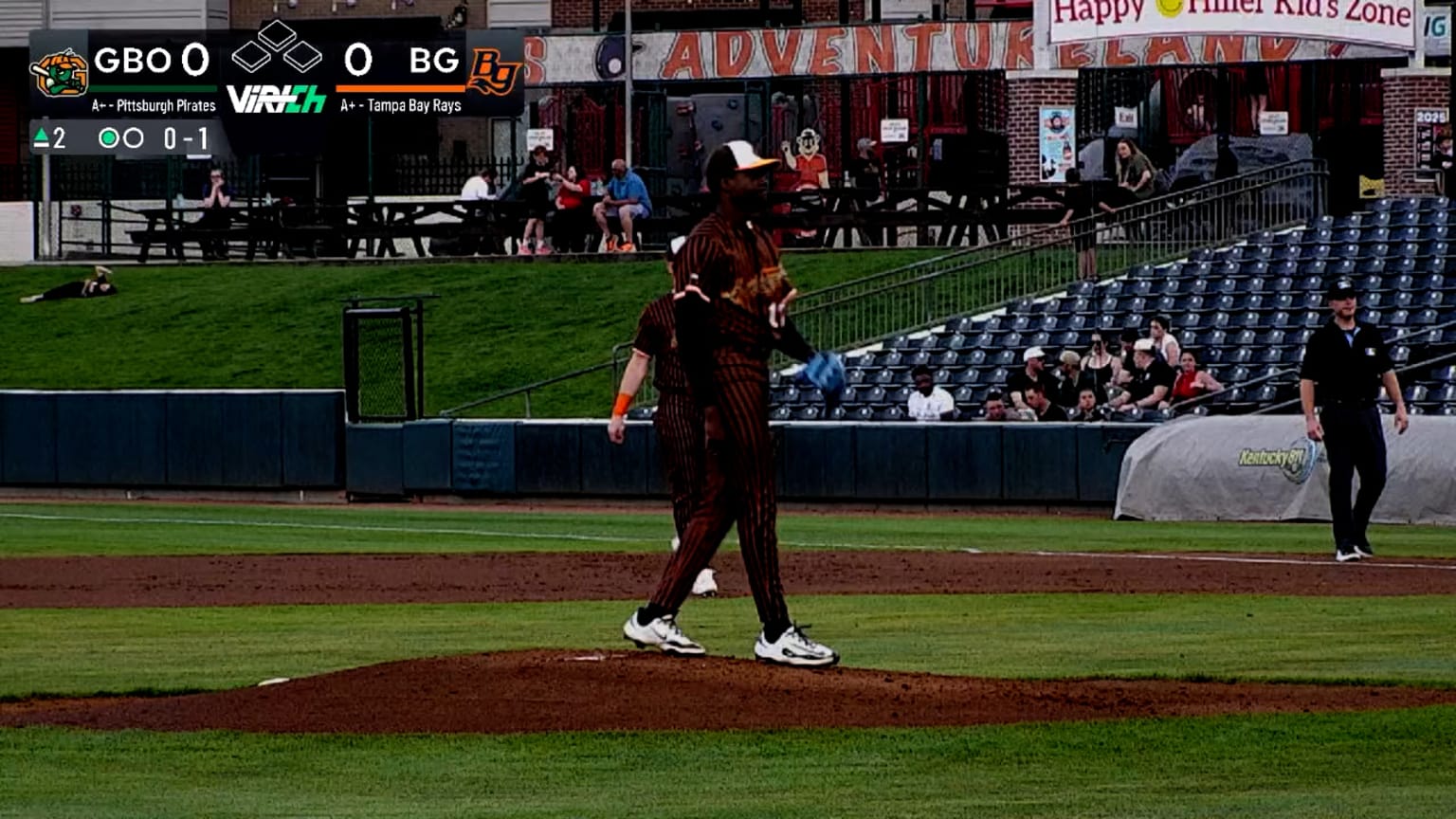 Gary Gill Hill fans four | 04/24/2025 | Tampa Bay Rays