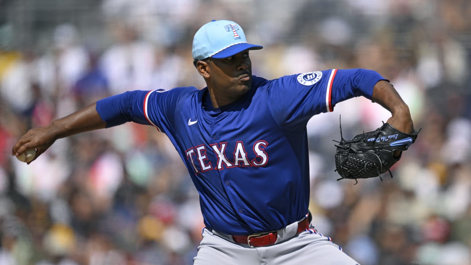 Kumar Rocker strikes out Jackson Merrill | 07/04/2025 | Texas Rangers