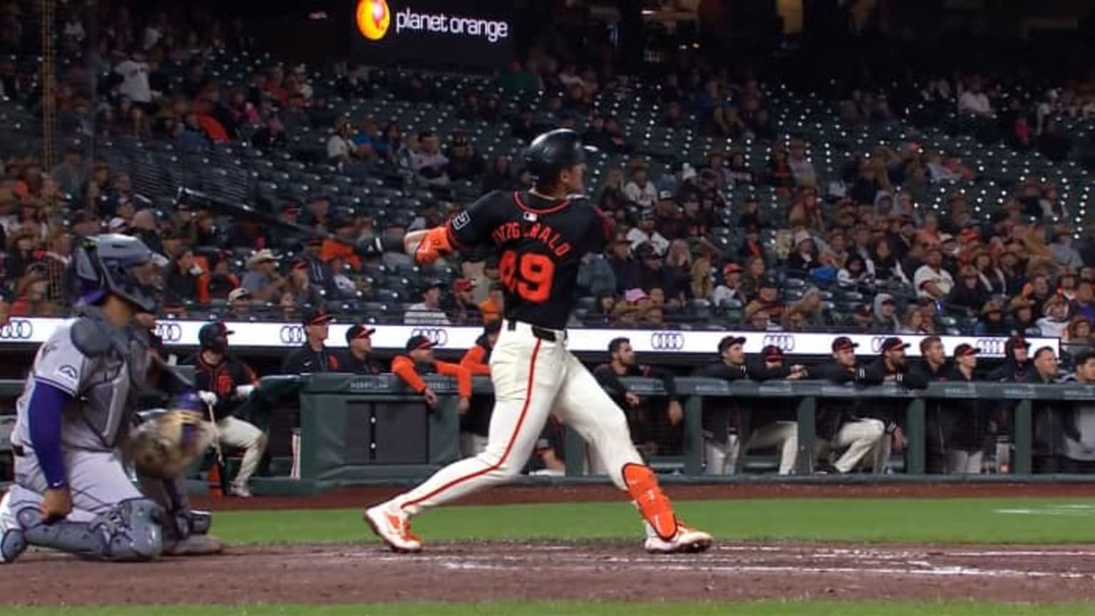 Tyler Fitzgerald pega un jonrón solitario en la 8va | 27/07/2024 | Los ...