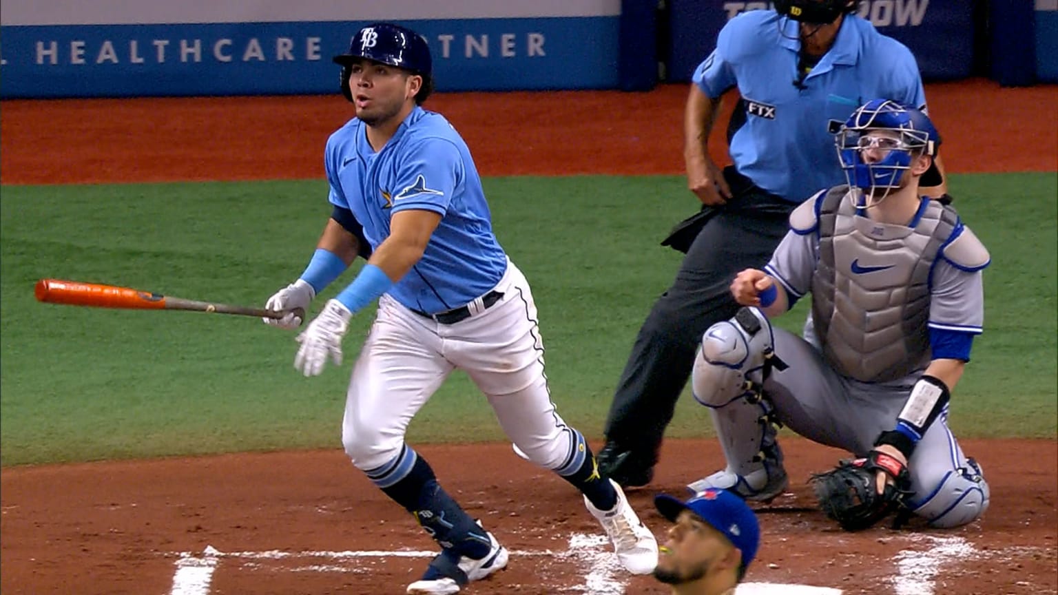 Jonathan Aranda inicia con un jonrón en la 1ra | 22/09/2022 | Los Rays ...