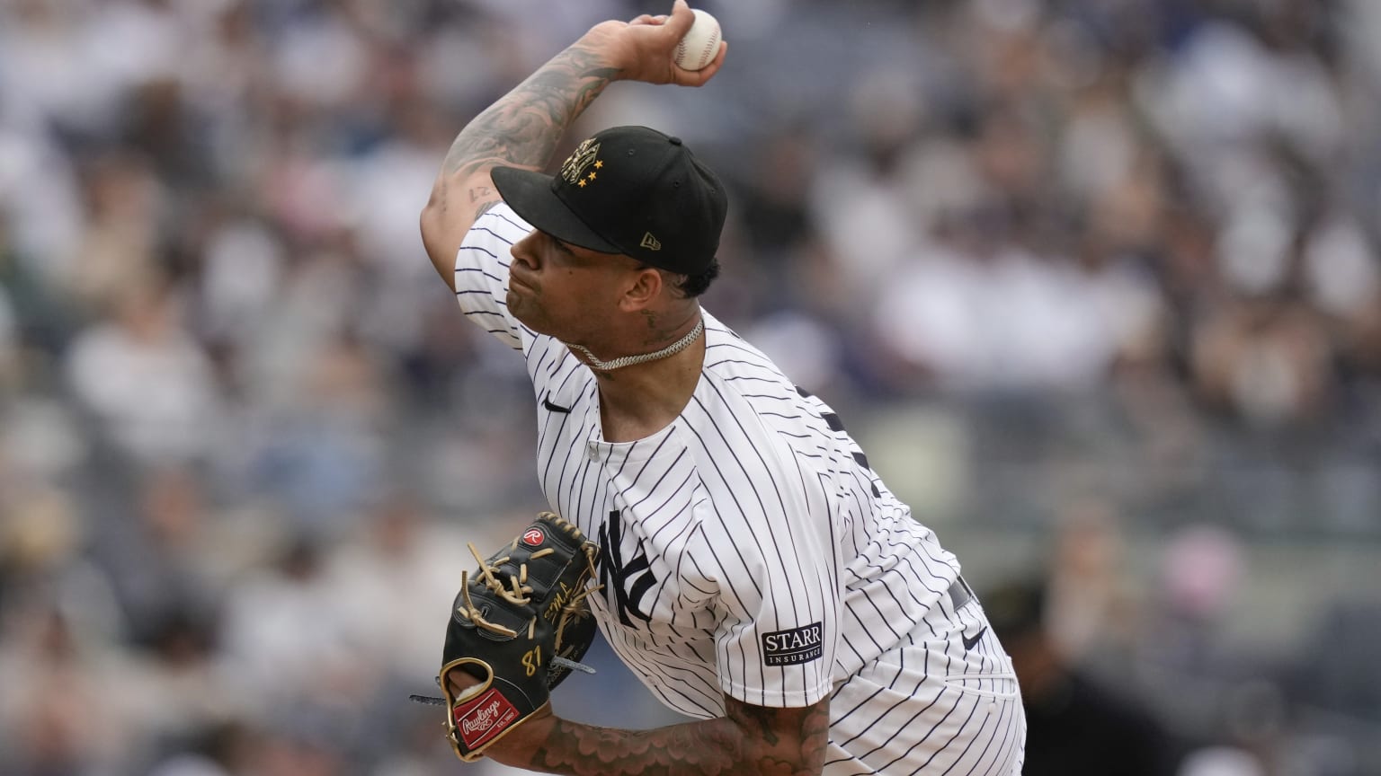 Luis Gil records his career-high 14th K of the game | 05/18/2024 | New ...