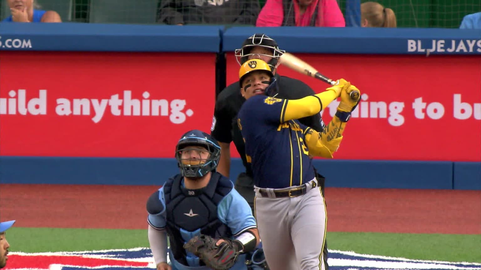 William Contreras clubs a two-run homer in the 1st | 05/30/2023 | Tampa ...