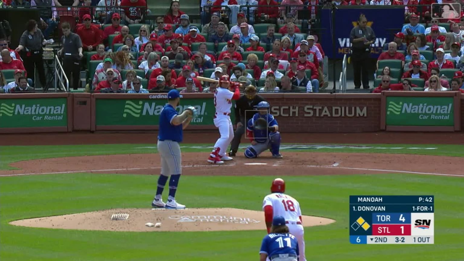 George Springer's impressive diving catch | 03/27/2023 | Toronto Blue Jays