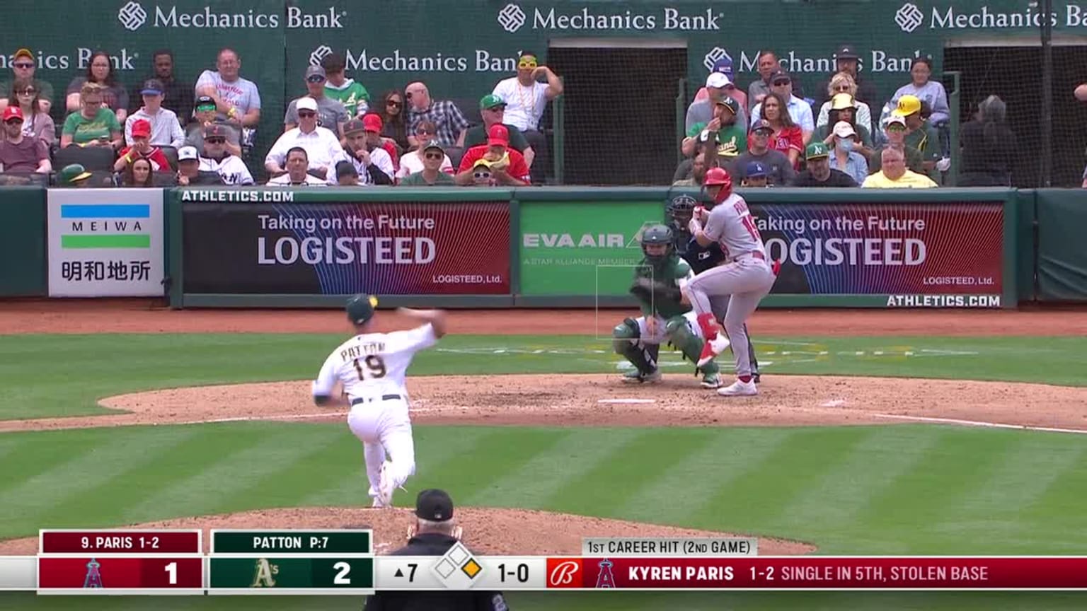 Spencer Patton Ball to Kyren Paris | 09/02/2023 | MLB.com