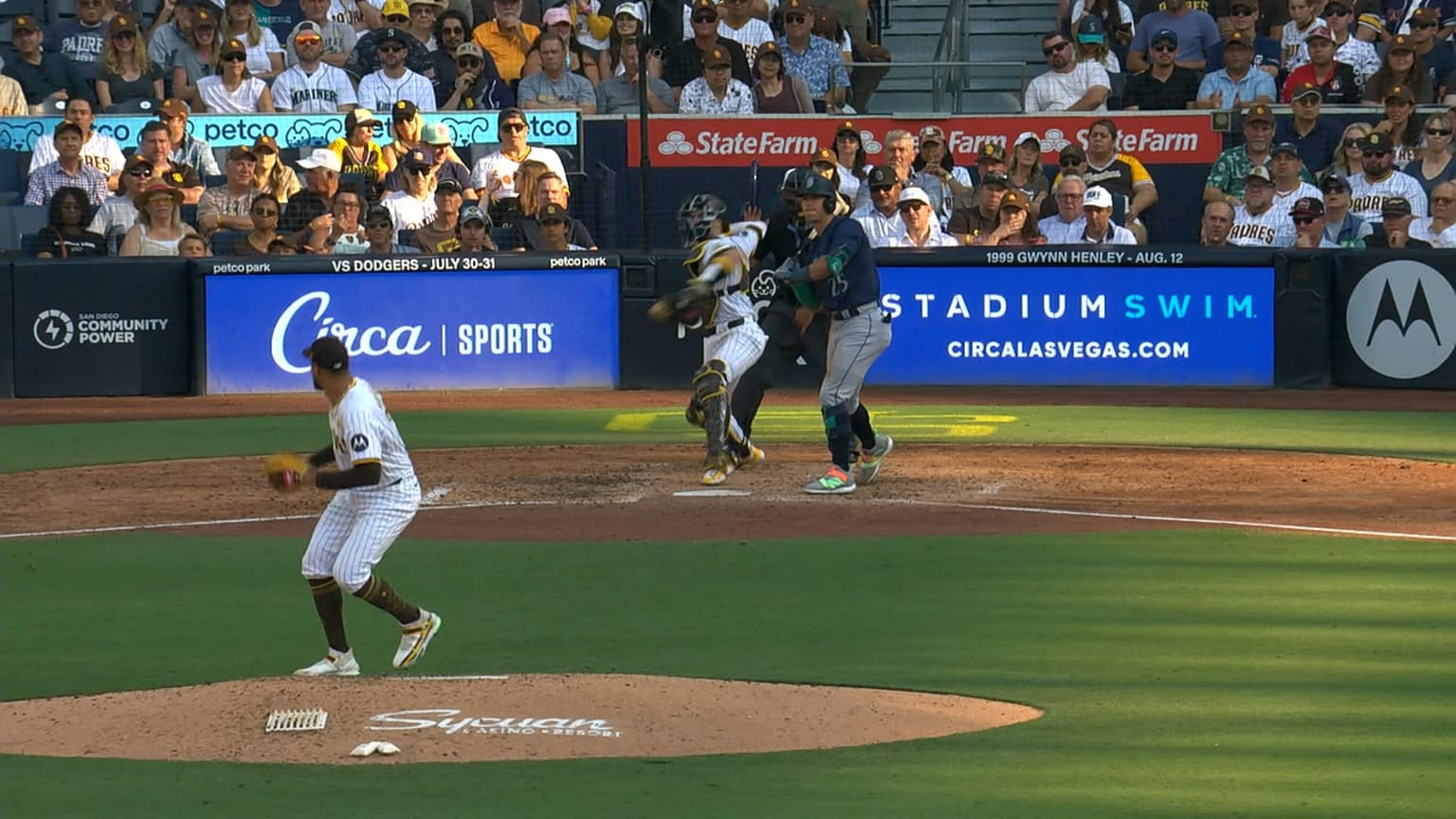 Brett Sullivan throws out Ryan Bliss | 07/10/2024 | San Diego Padres