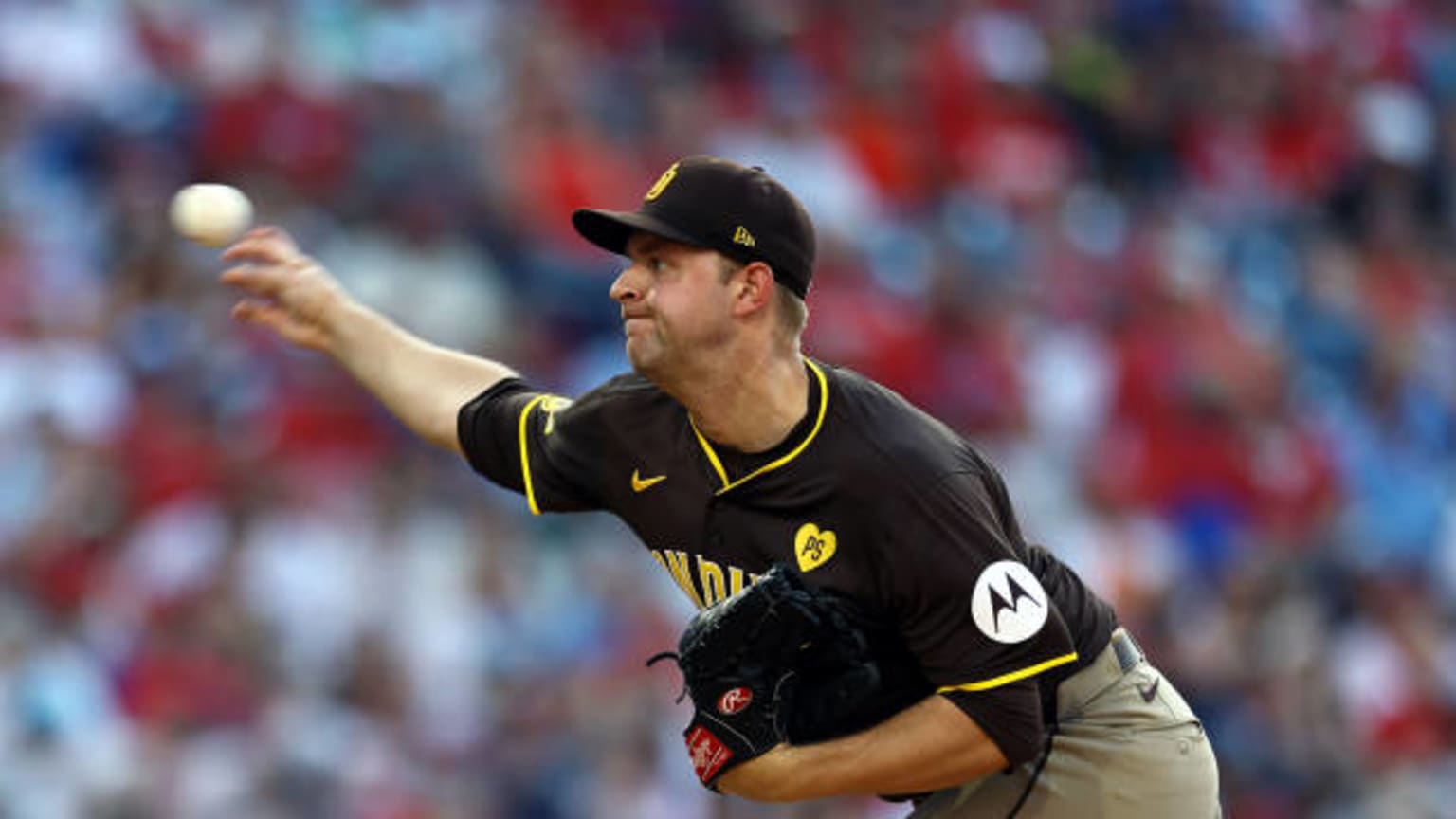 Michael King fans Trea Turner in the 1st inning | 06/18/2024 | San ...