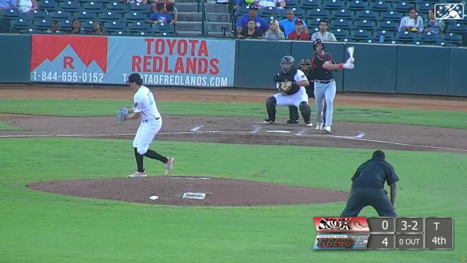 Barrett Kent records the fifth strikeout of his start | 09/11/2023 ...