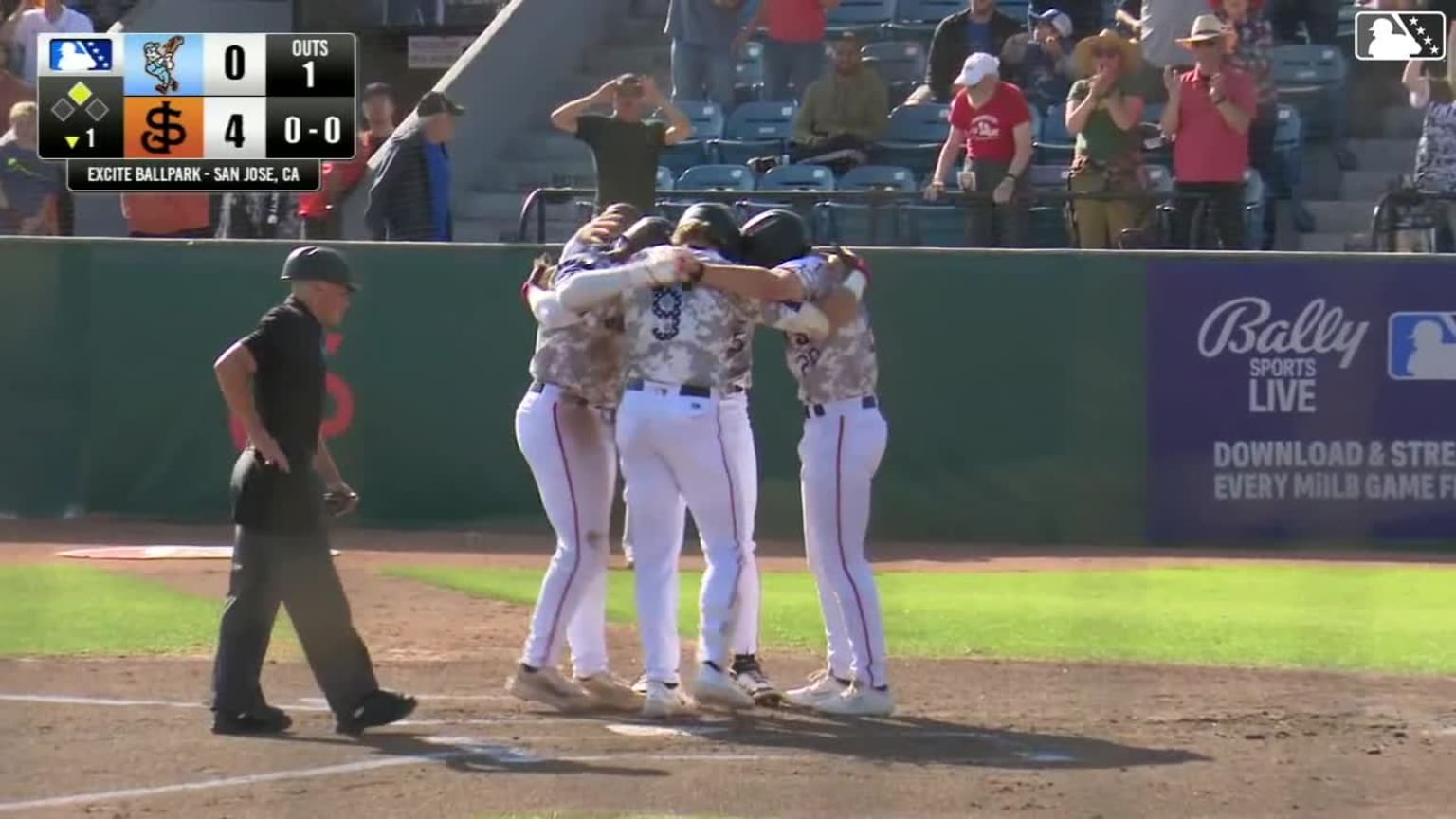 Walker Martin's grand slam | 05/27/2025 | San Francisco Giants