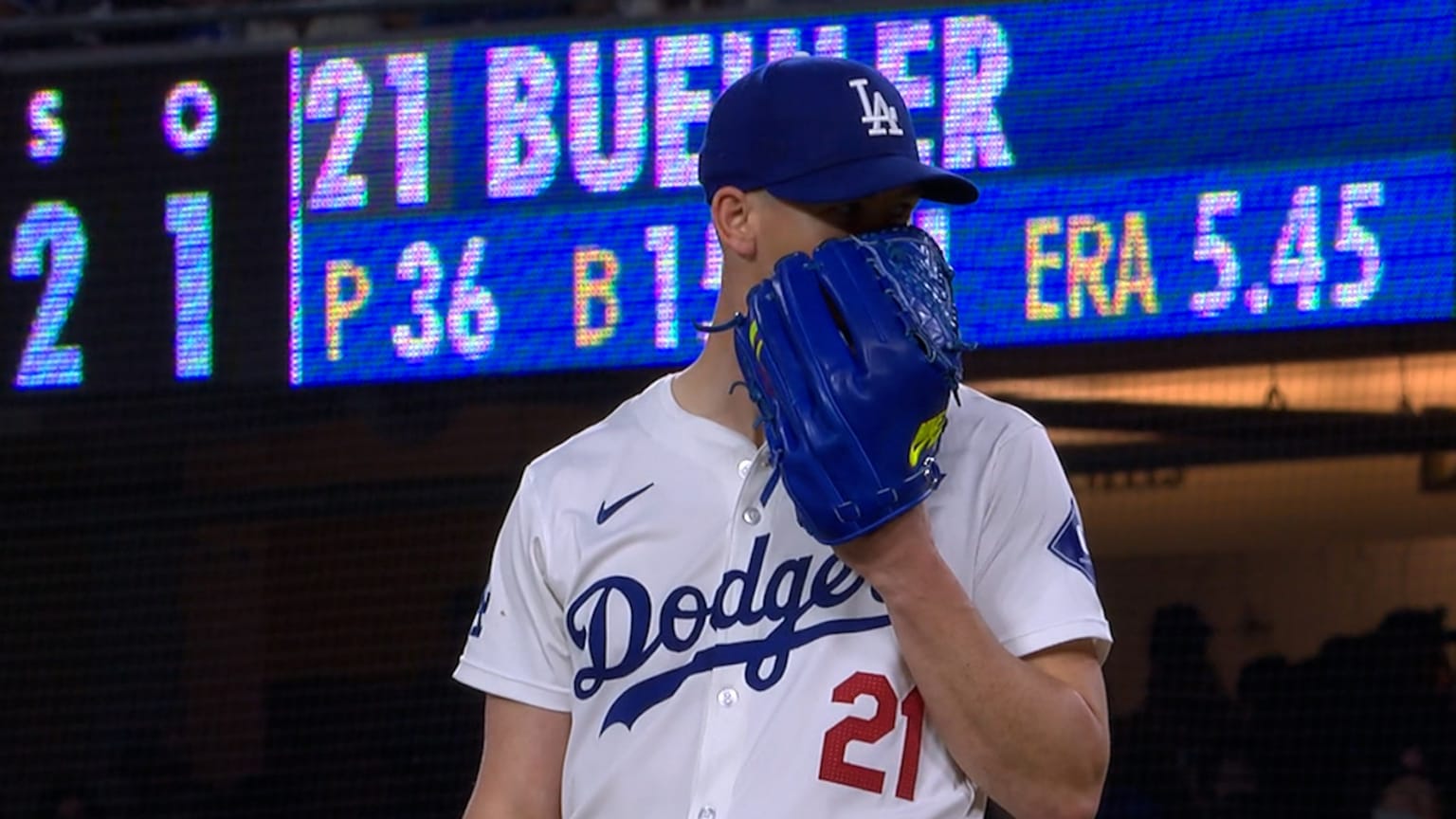 Walker Buehler K's Fernando Tatis Jr. | 09/26/2024 | Los Angeles Dodgers