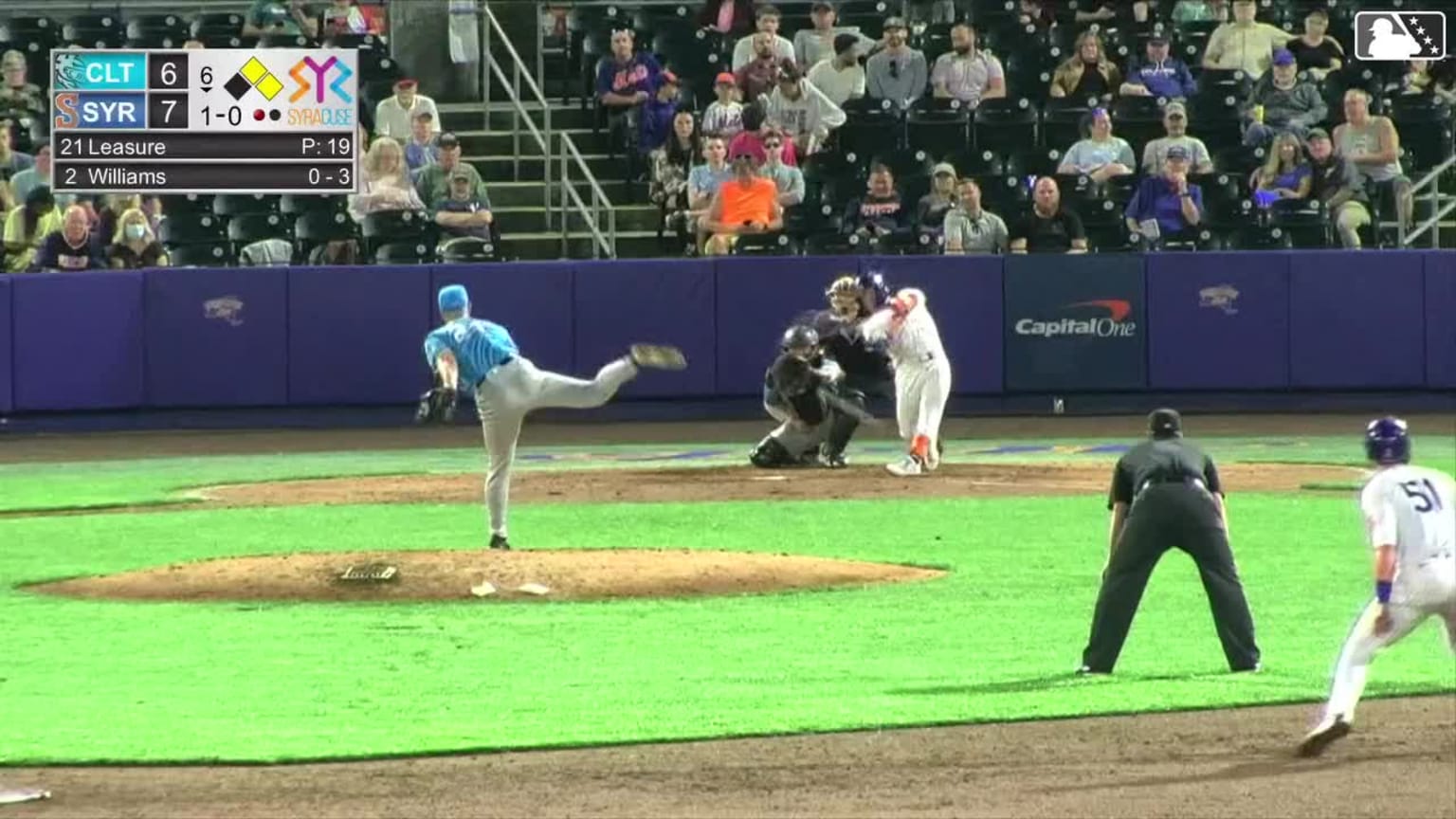 Jett Williams' first Triple-A hit and RBI | 09/18/2024 | MLB.com