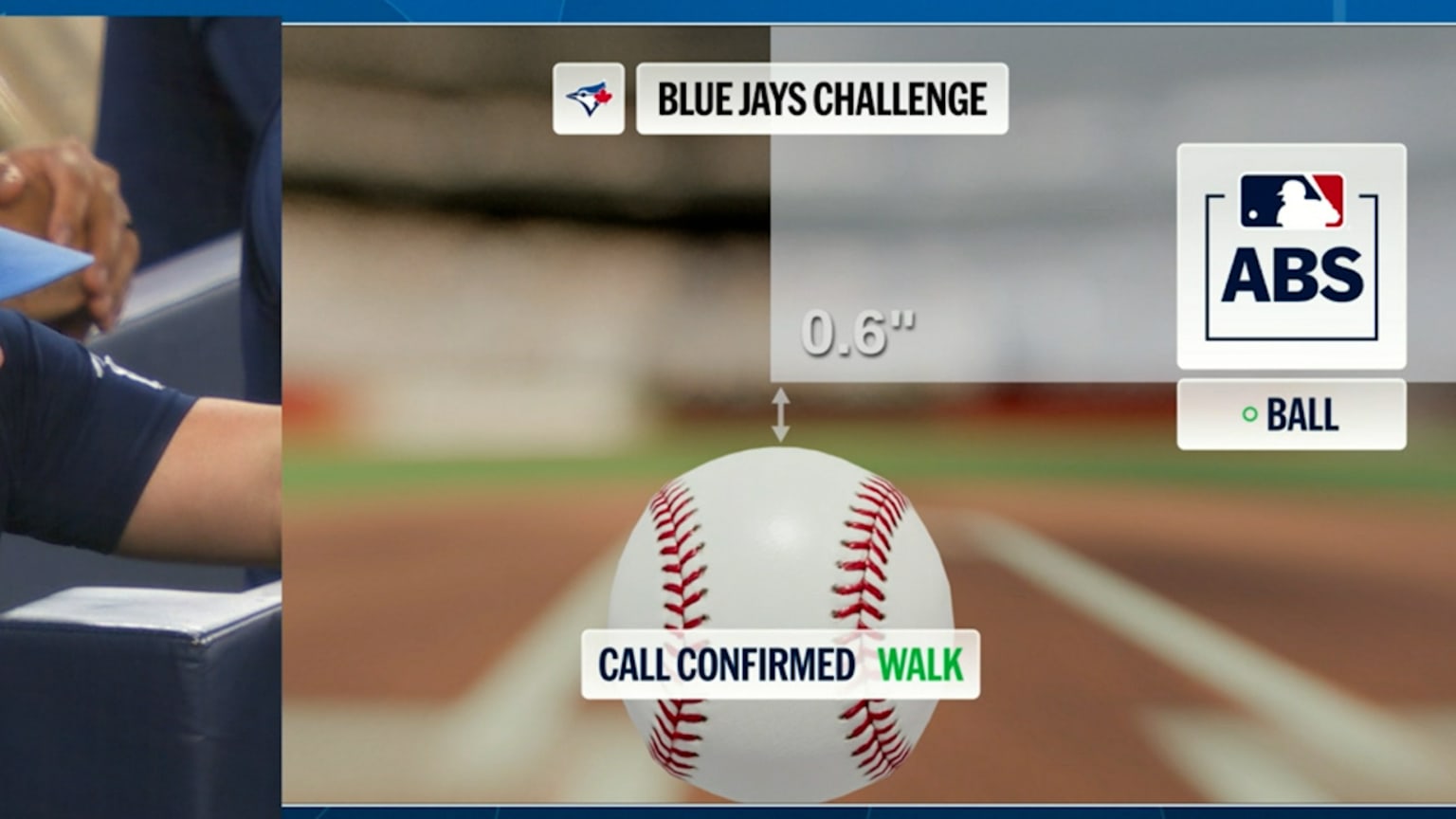 Bryan Reynolds walks after ABS challenge | 05/23/2026 | Toronto Blue Jays