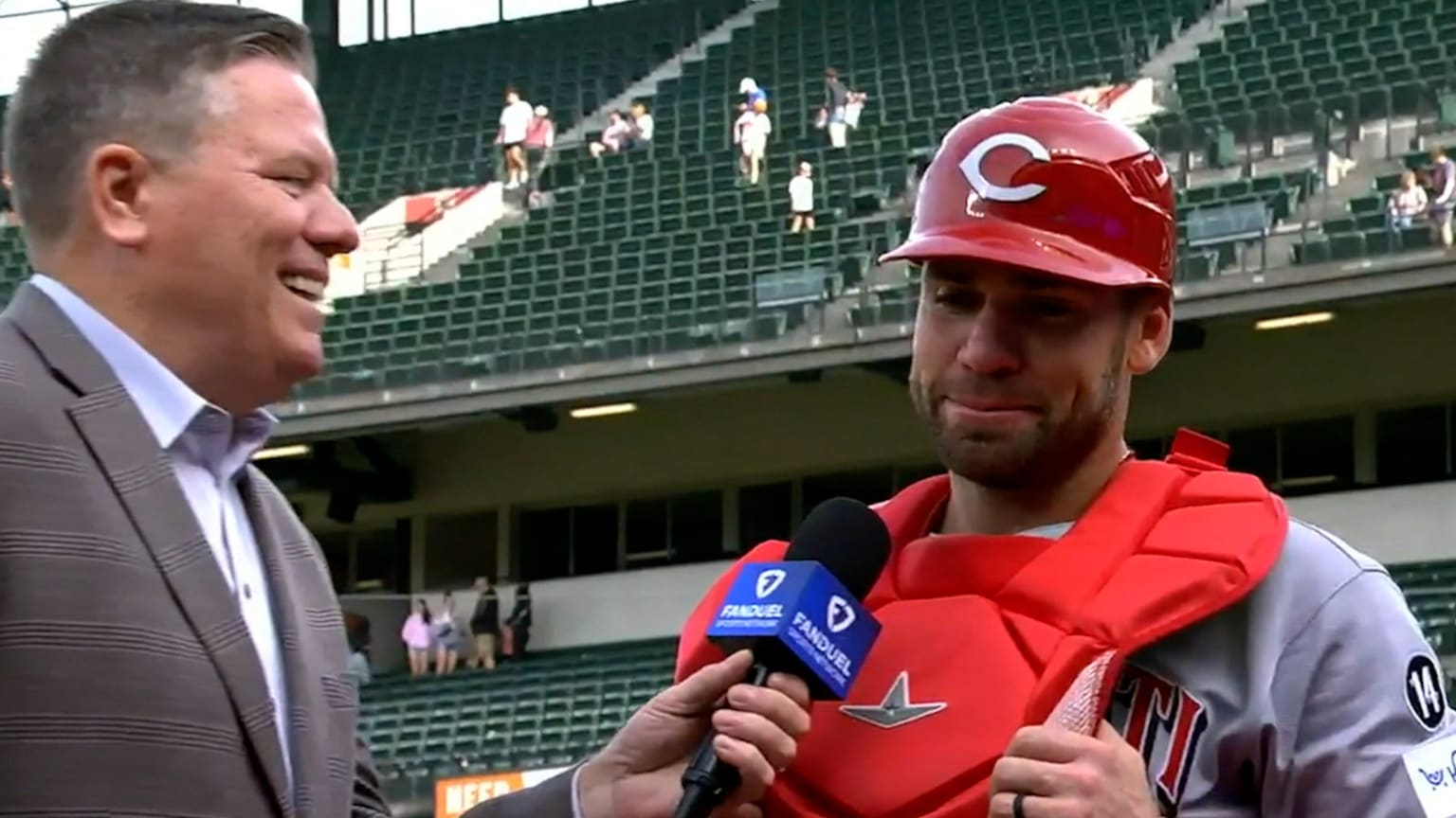 Austin Wynns on his six-hit performance, Reds' win | 04/20/2025 ...