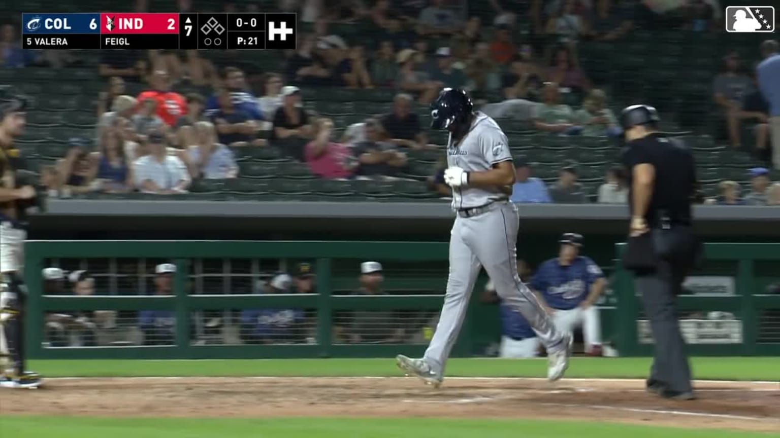 Johnathan Rodriguez's two-run home run | 07/13/2024 | Cleveland Guardians