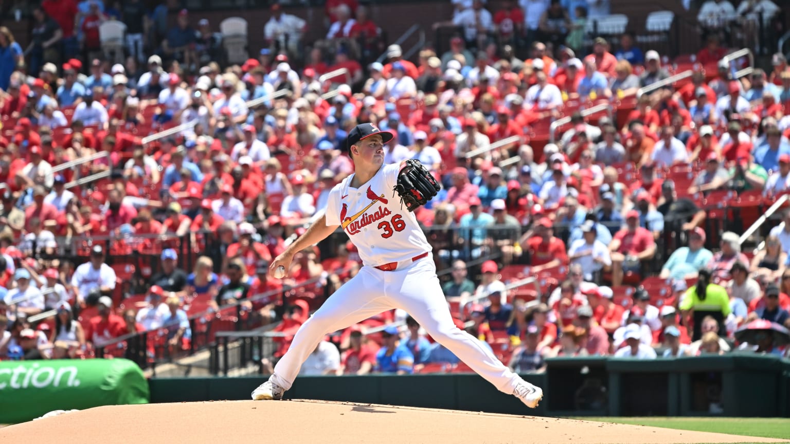 Michael McGreevy fans five in six innings | 06/08/2025 | St. Louis ...