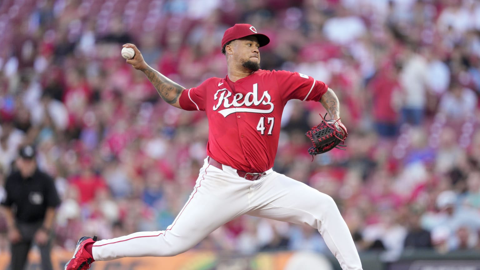 Frankie Montas' seven strikeouts | 07/10/2024 | Cincinnati Reds