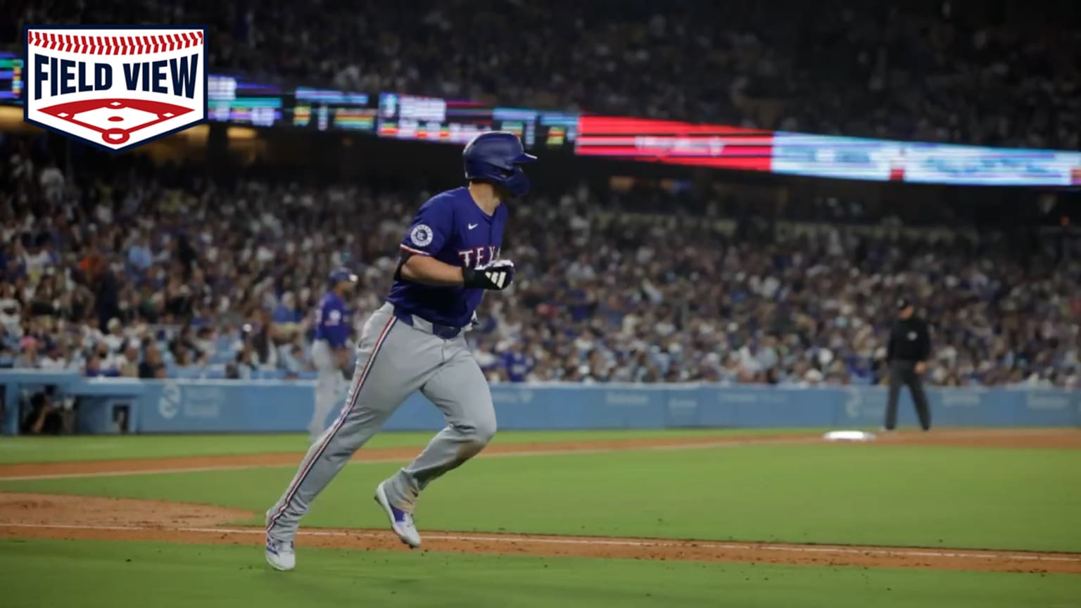 Field view of Corey Seager's home run | 06/12/2024 | Texas Rangers
