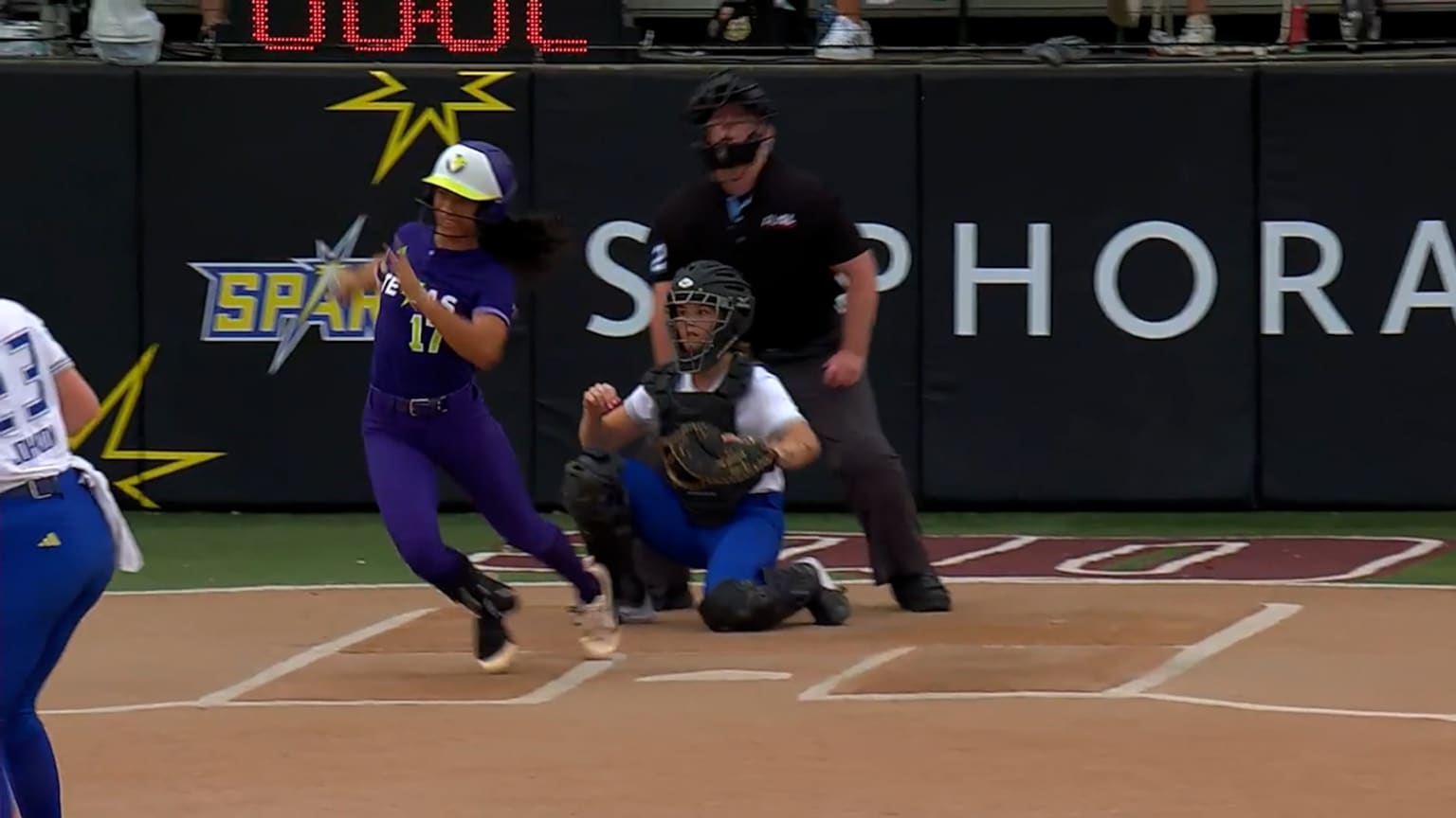 Aminah Vega's RBI triple | 12/06/2026 | Lasmayores.com