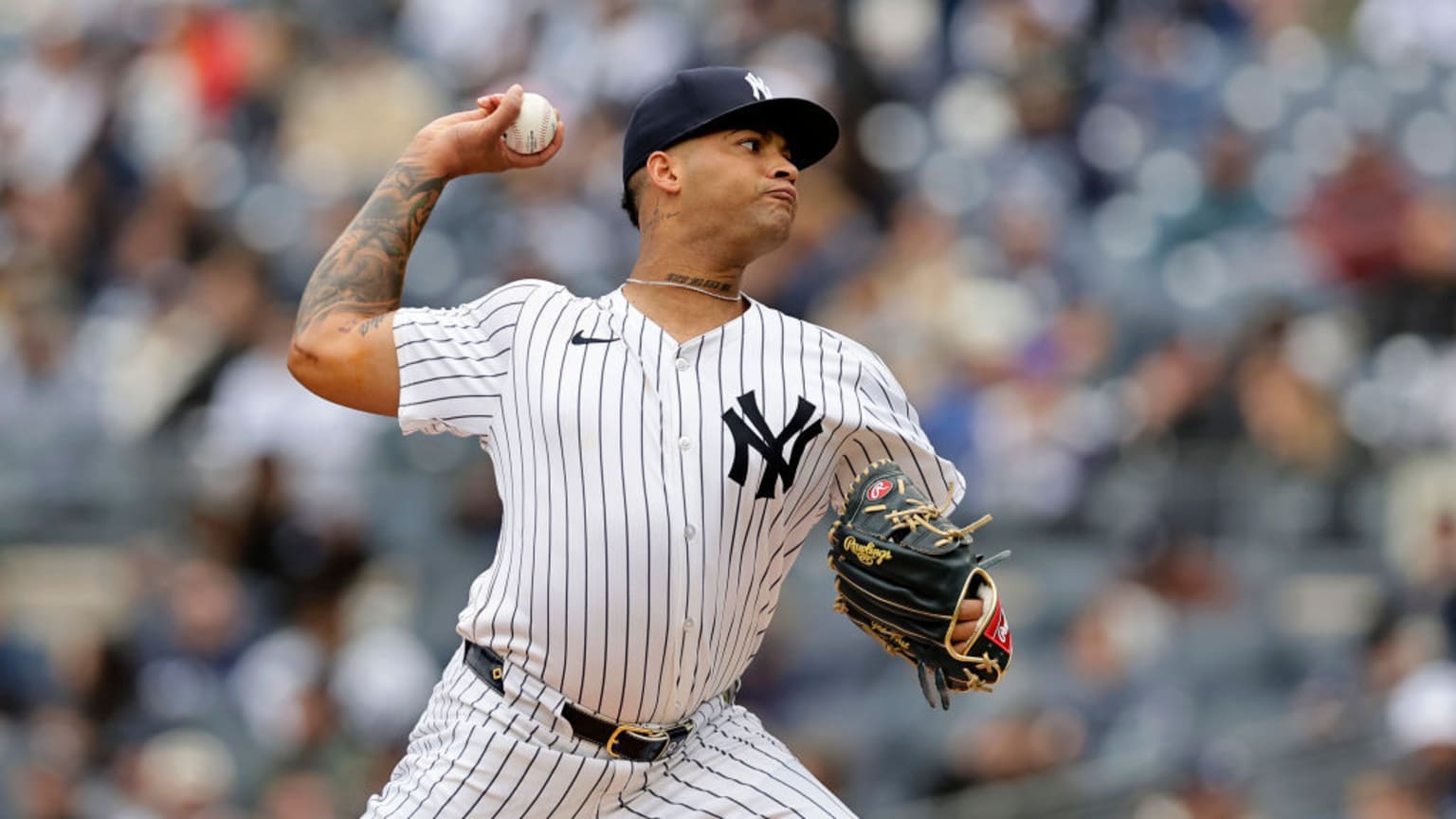 Luis Gil strikes out nine vs. Rays | 04/21/2024 | New York Yankees