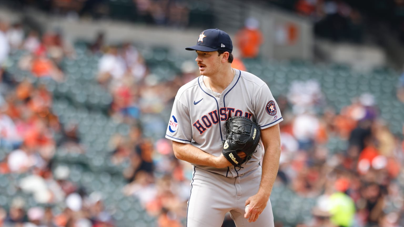 John Rooney's first career strikeout | 08/24/2025 | Houston Astros