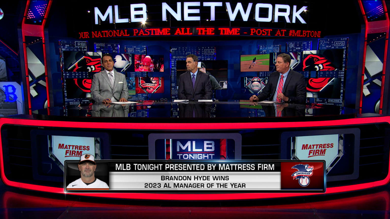 MLB Tonight speaks about Hyde winning AL MOTY Award | 11/15/2023 | MLB.com