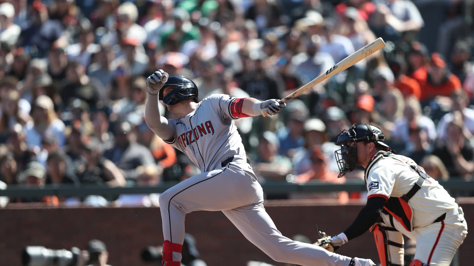 Kevin Newman laces an RBI double | 04/21/2024 | Arizona Diamondbacks