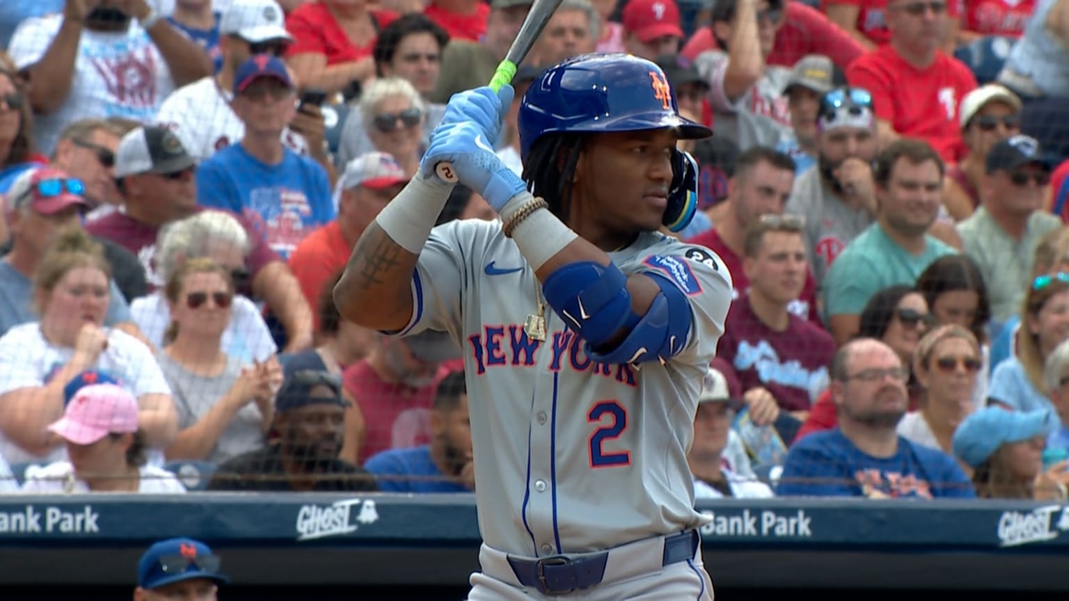 Luisangel Acuña consigue su 1er hit en MLB | 14/09/2024 | Los Mets de ...