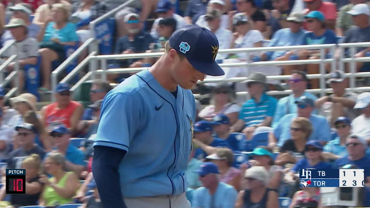 Drew Rasmussen strikes out two batters in the 1st | 03/03/2023 | Tampa ...