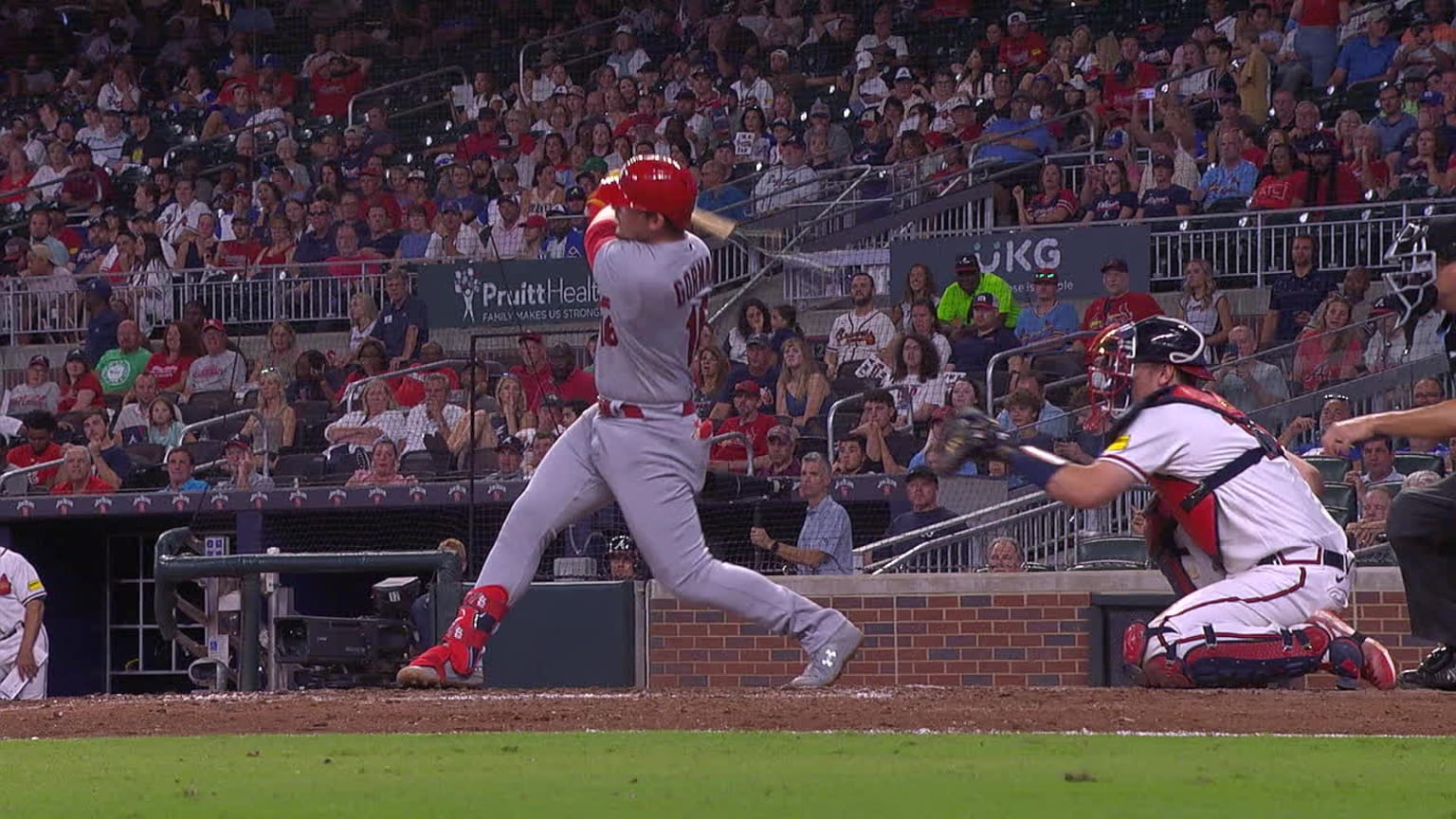 Nolan Gorman homers to right-center field in the 9th | 09/05/2023 | New ...