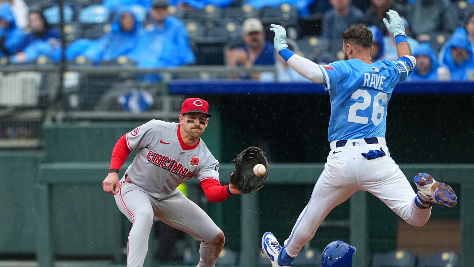 Reds nab John Rave after review | 05/26/2025 | Kansas City Royals
