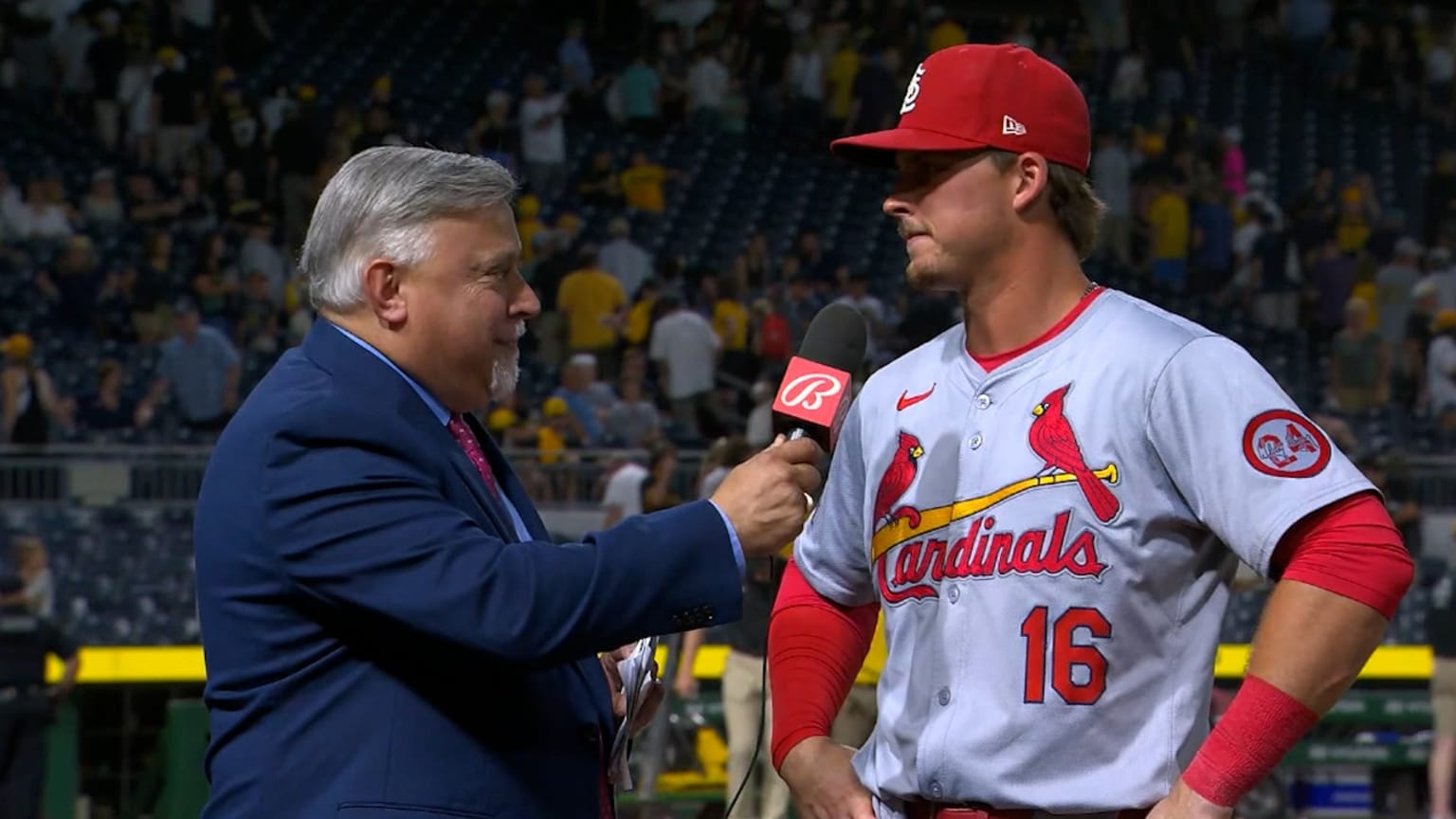 Nolan Gorman on his grand slam, Cardinals' 7-4 win | 07/02/2024 | MLB.com