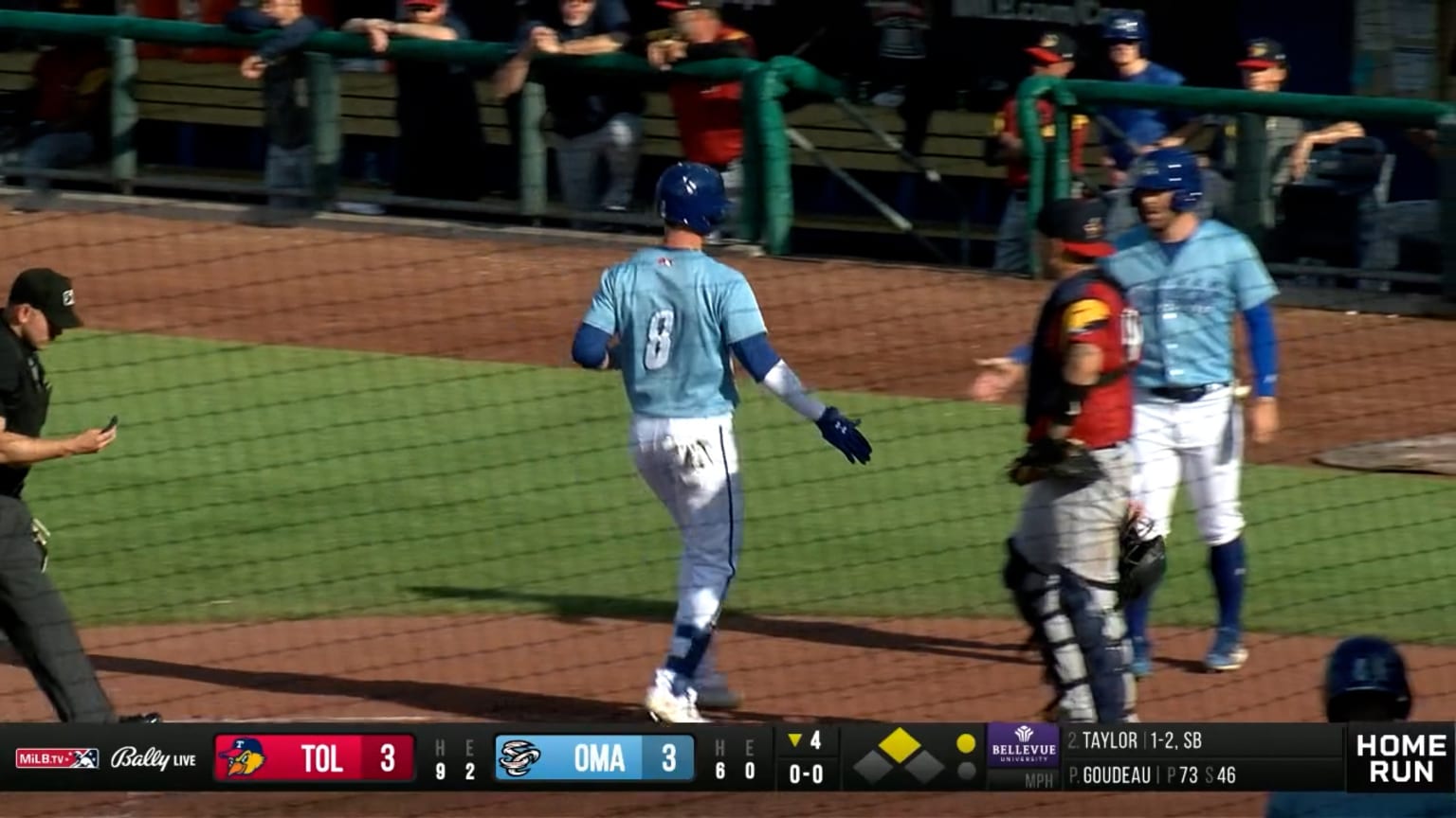 Waters homers twice, triples and doubles for Triple-A | 05/22/2023 ...