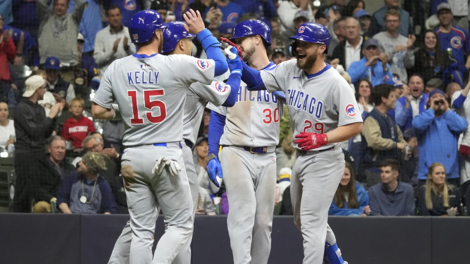 Cubs erupt for seven runs in the 2nd inning | 05/02/2025 | MLB.com