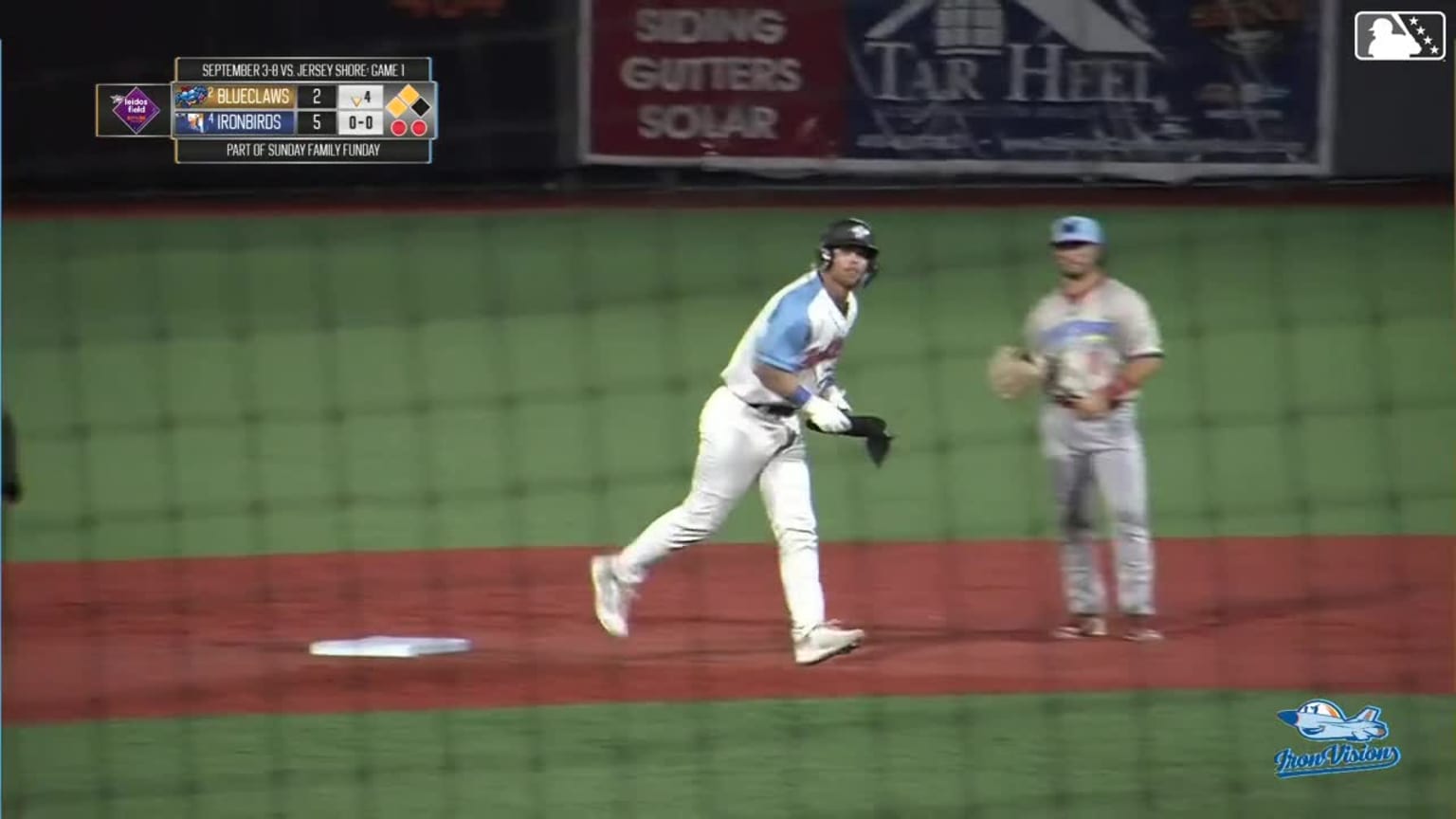 Ethan Anderson's first hit with High-A Aberdeen | 09/04/2024 ...