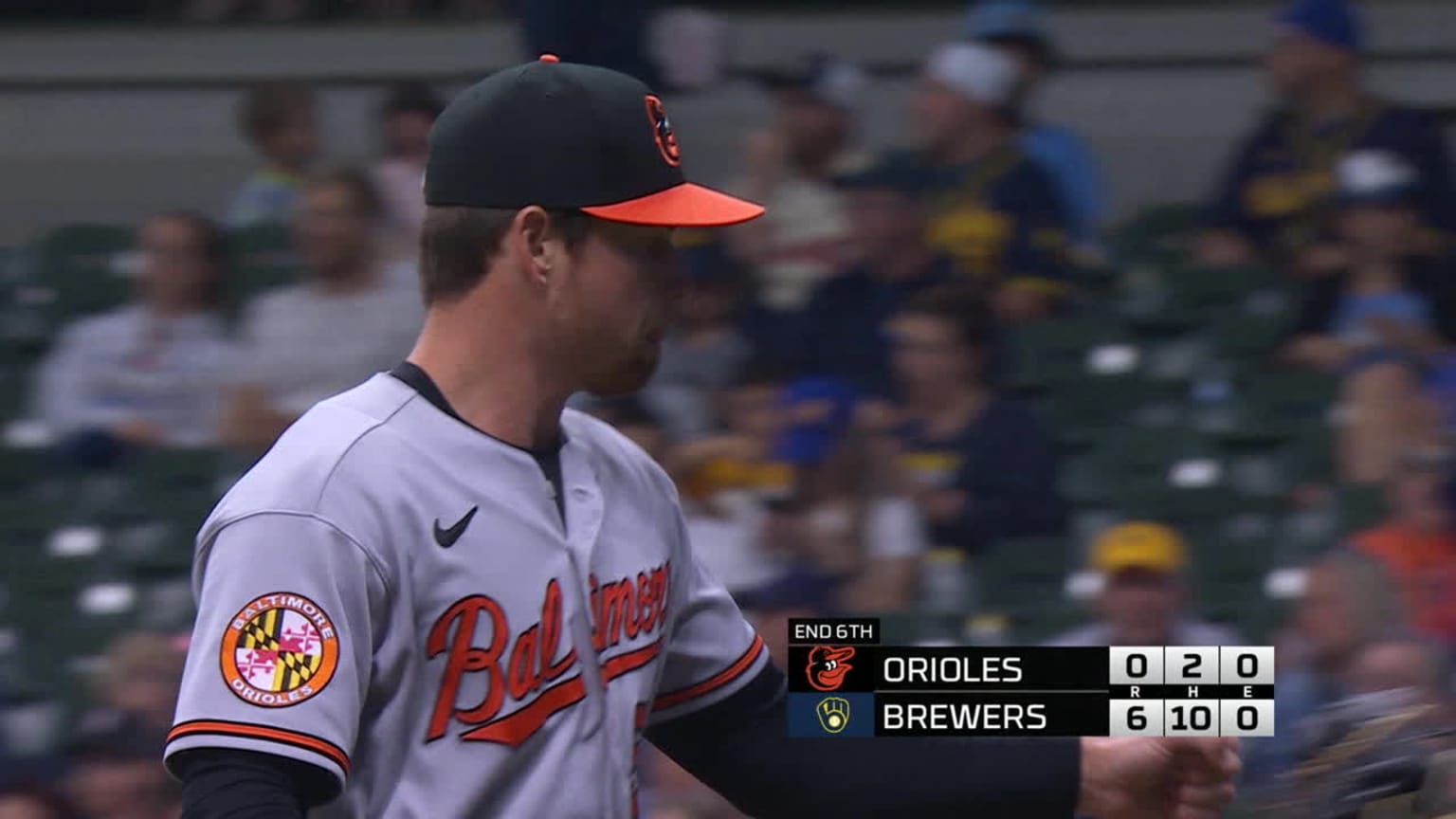 Bruce Zimmermann gets out of a jam in the 6th inning | 06/07/2023 ...