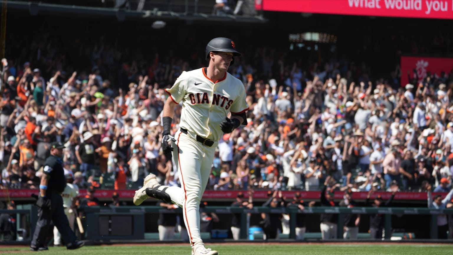Tyler Fitzgerald's solo home run (4) | 08/17/2025 | San Francisco Giants