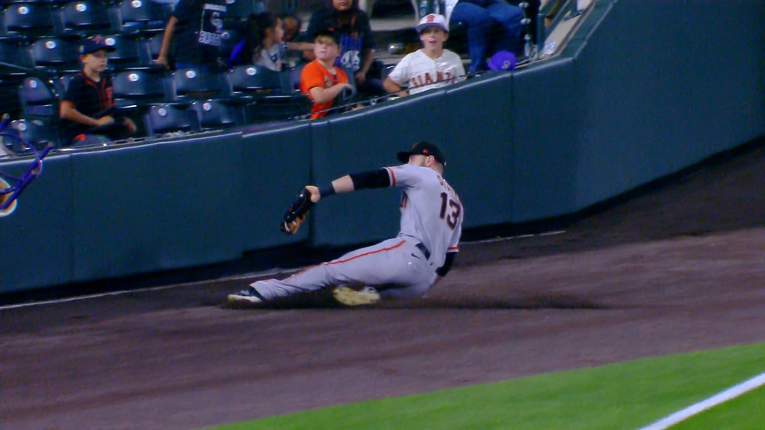 Austin Slater makes a sliding catch for the final out | 09/20/2022 ...