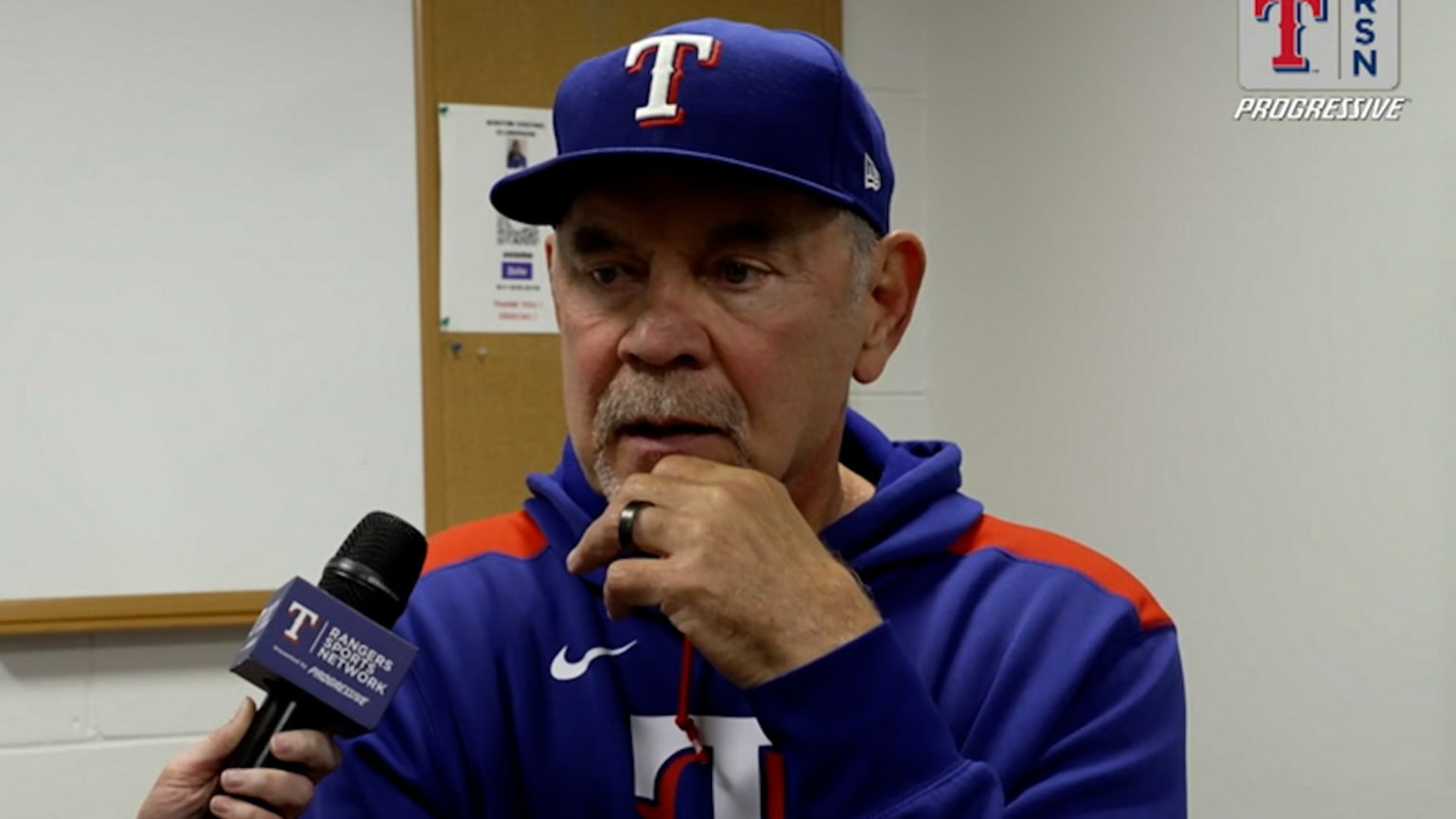 Bruce Bochy on Milner's outing, García's offense | 05/07/2025 | Texas ...