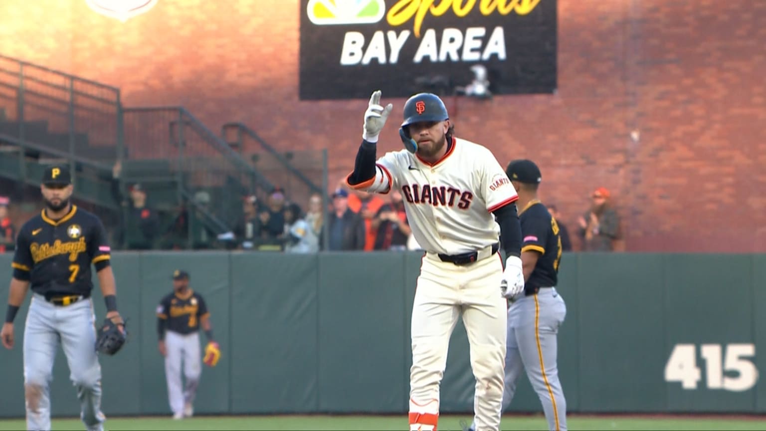 Brett Wisely's RBI ground-rule double | 07/28/2025 | San Francisco Giants