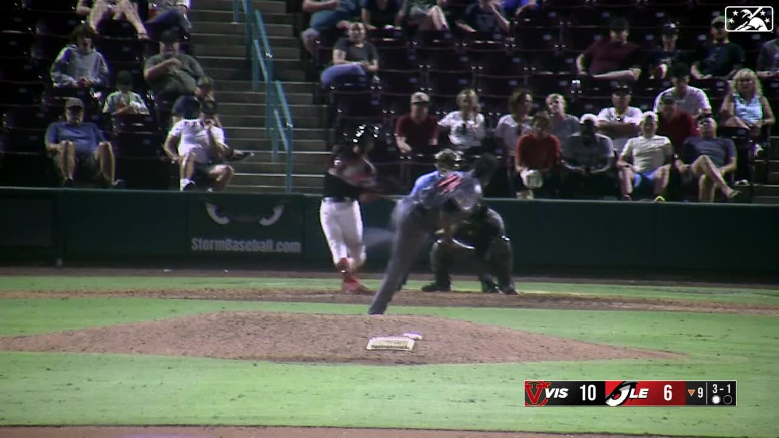 Samuel Zavala slugs a solo homer to right field | 08/13/2023 | San ...