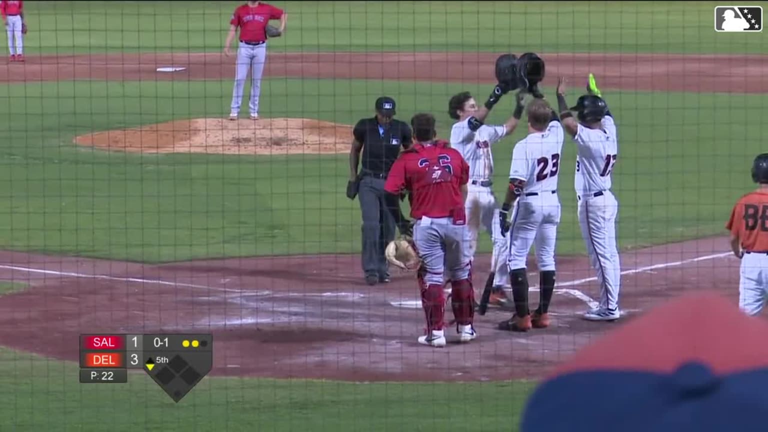 Austin Overn powers his first professional home run | 08/28/2024 ...