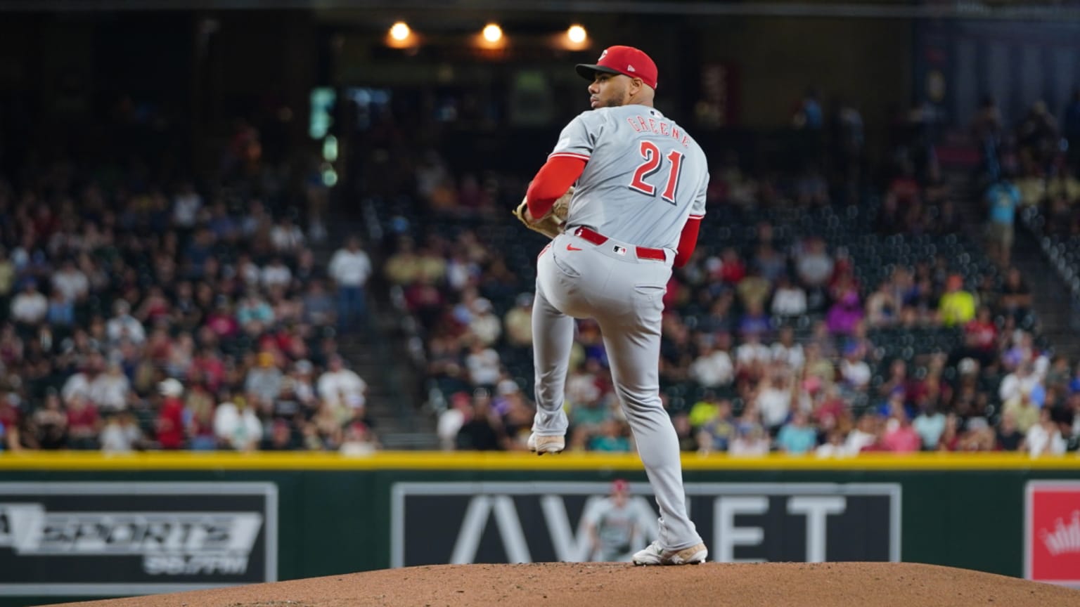 Hunter Greene strikes out Joc Pederson | 05/14/2024 | Cincinnati Reds