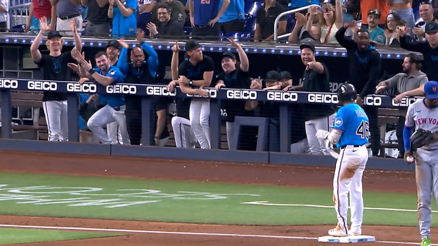 Triple impulsador de Javier Sanoja | 28/09/2025 | Los Marlins de Miami