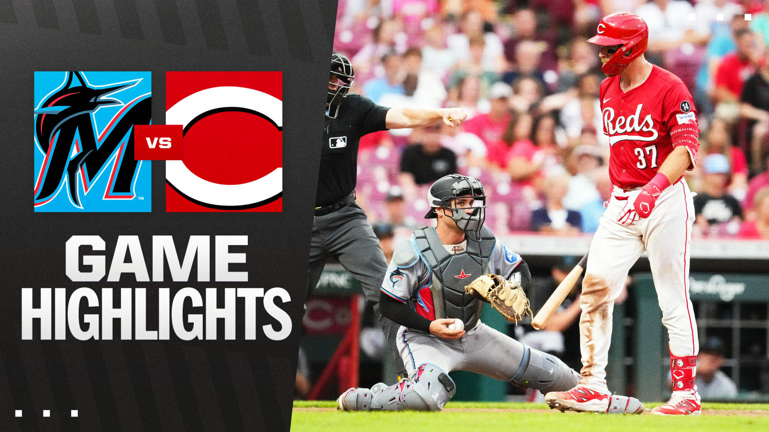 Marlins vs. Reds Highlights | 07/09/2025 | MLB.com