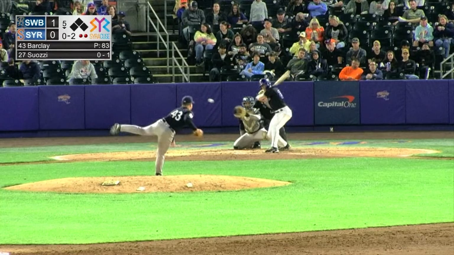 Edgar Barclay K's eight for Scranton/Wilkes-Barre | 09/23/2023 | MLB.com