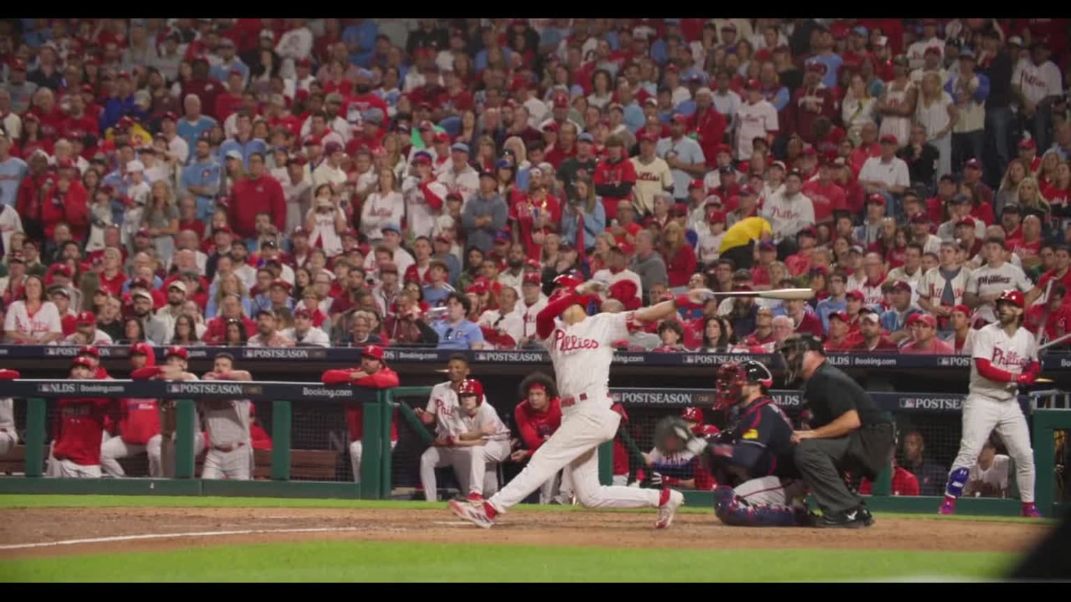 Field view of Turner's home run | 10/11/2023 | Philadelphia Phillies