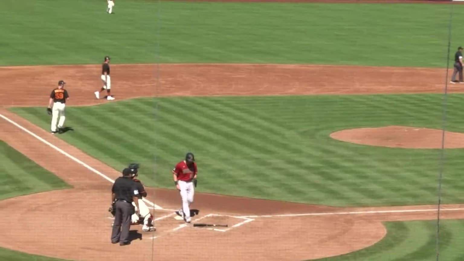 Corbin Carroll's RBI single puts D-backs on the board | 03/04/2023 ...