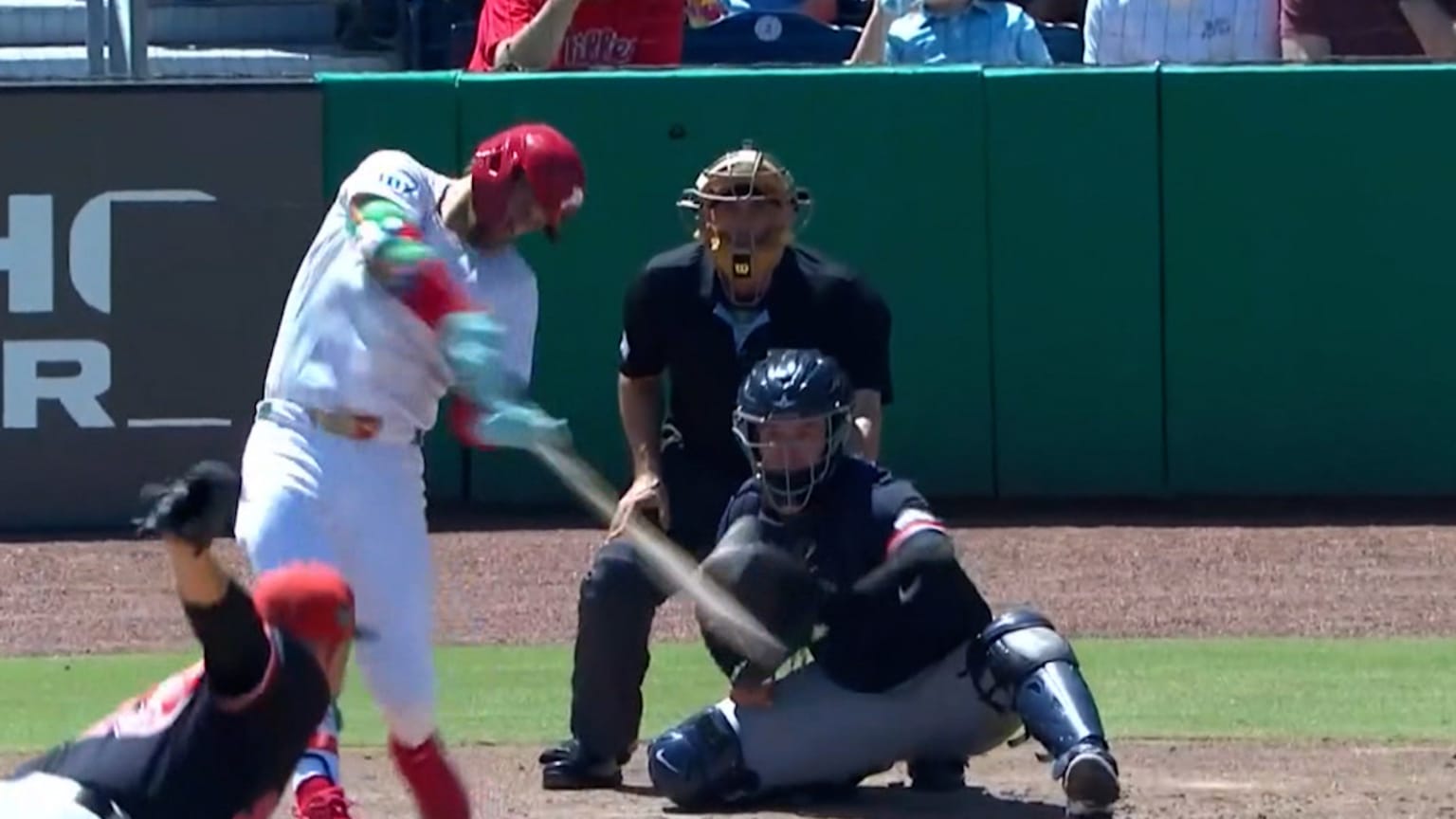 Bryce Harper's RBI single | 03/20/2026 | Philadelphia Phillies
