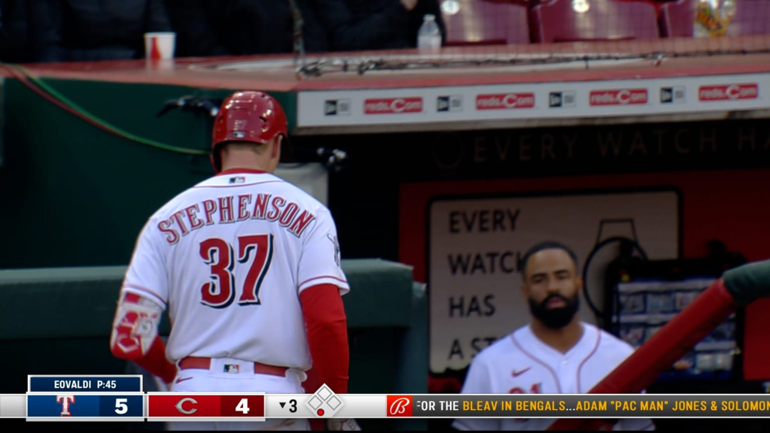 Tyler Stephenson's RBI groundout | 04/24/2023 | Cincinnati Reds