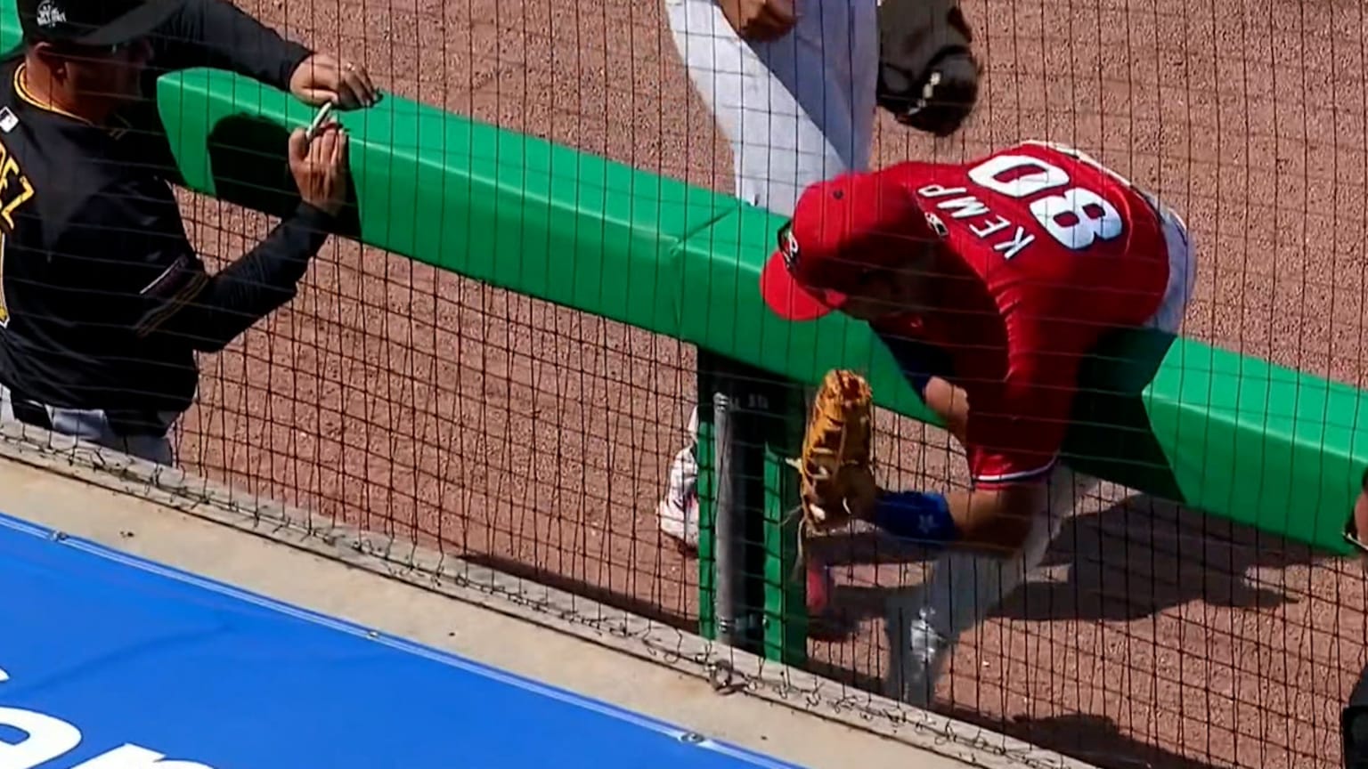 Otto Kemp's basket catch | 03/14/2025 | Philadelphia Phillies