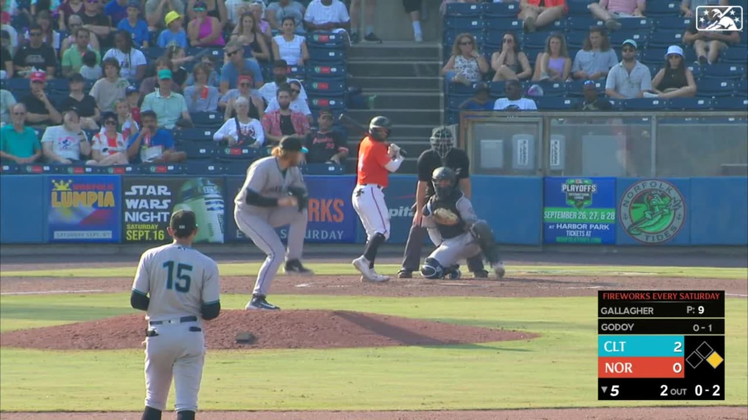 Nick Gallagher strikes out the side for Charlotte | 08/06/2023 | MLB.com